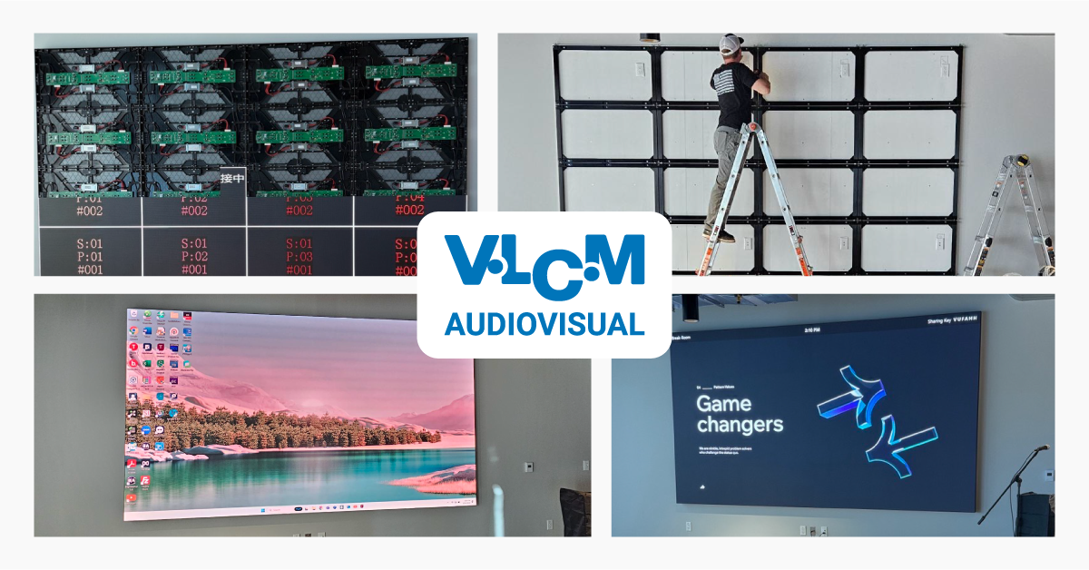 Upgrading All-Hands Space AV with a 173” LED Video Wall