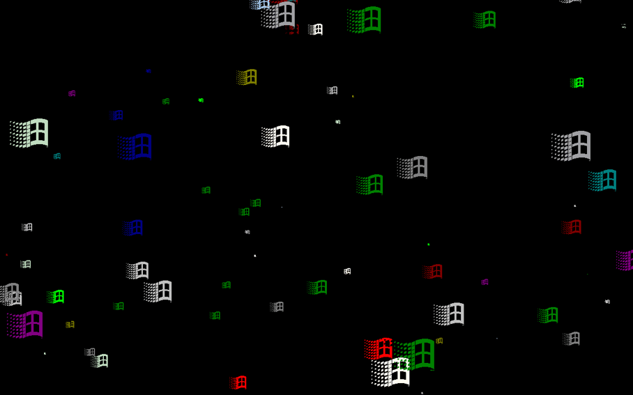 A Tribute to Windows 98 Screensavers